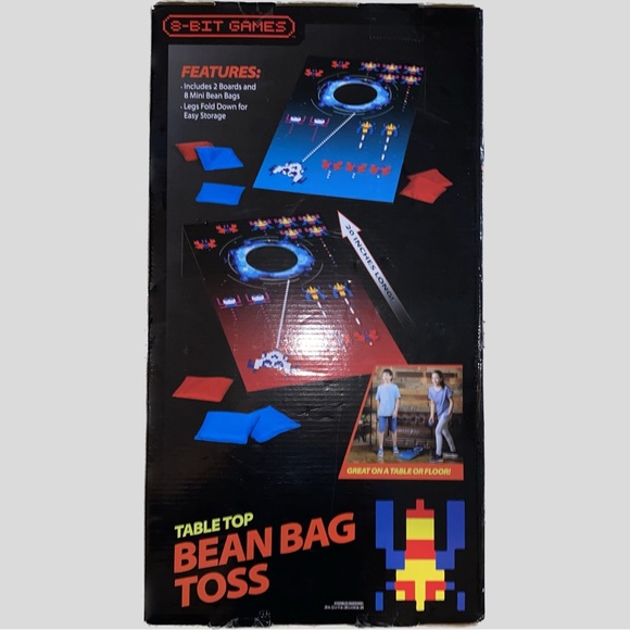 8 Bit Games | Toys | Tabletop Bean Bag Toss Game By 8 Bit Games | Poshmark
